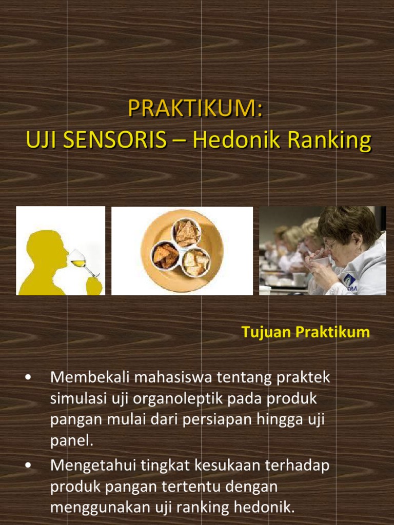 Praktikum Uji Sensoris | PDF