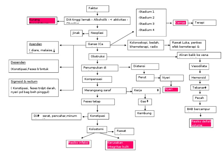 Pathway Kanker Kolon dan Penanganannya | PDF