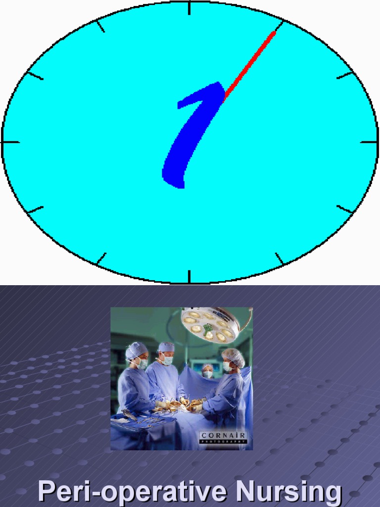 Peri-Operative Nursing Guide | PDF | Anesthesia | Surgical Suture