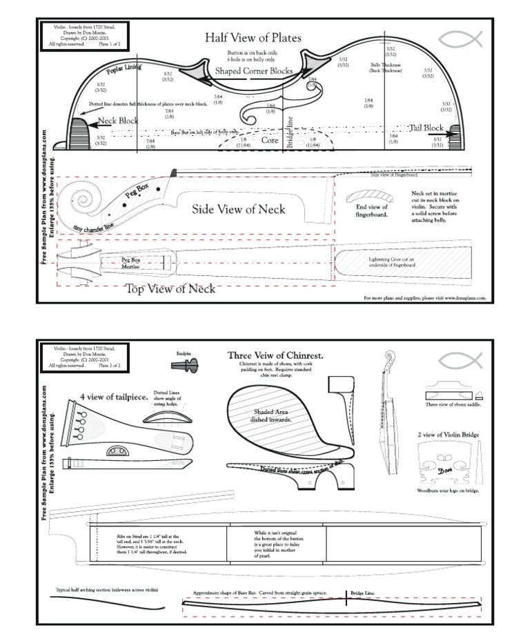 Strad Mold Violin | PDF