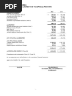 Annex 7 Barangay Financial Report | PDF