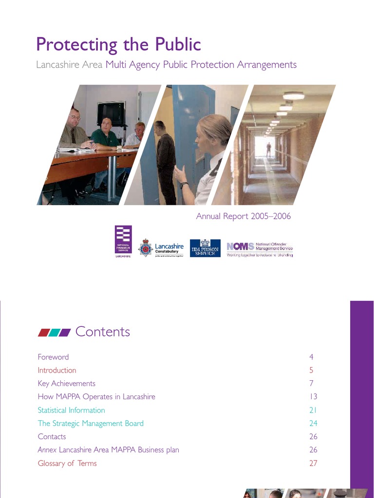 UK Home Office: Lancashire MAPPA 2006 Report | PDF | Probation | Violence