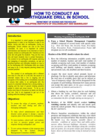 School Disaster Management Contingency Plan | Emergency Evacuation ...