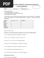 Acento Diacrítico - Ejercicio de Práctica | PDF