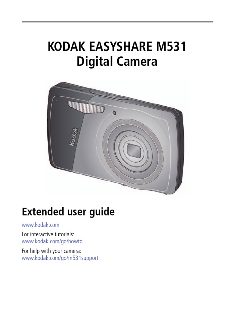 Camara Kodak M531 xUG GLB En | Camera | Exposure (Photography)