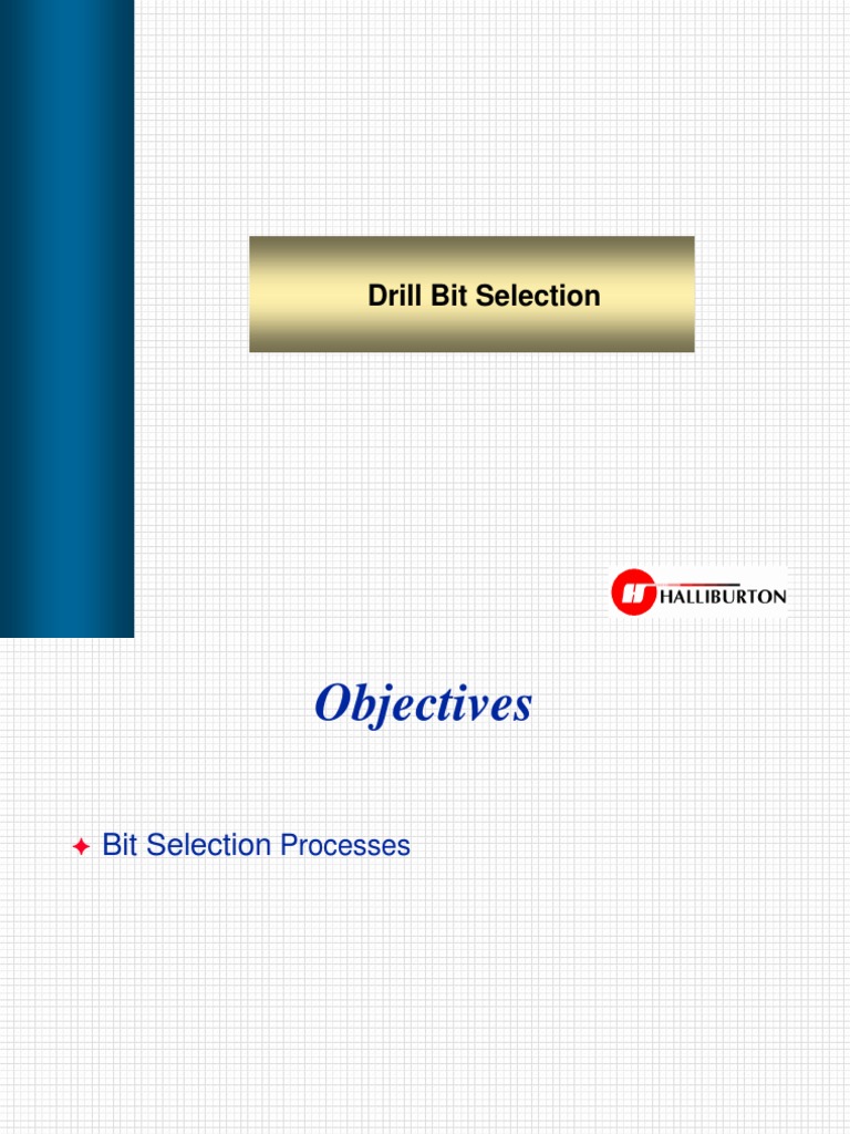 Bit Selection | PDF | Drilling Rig | Drilling