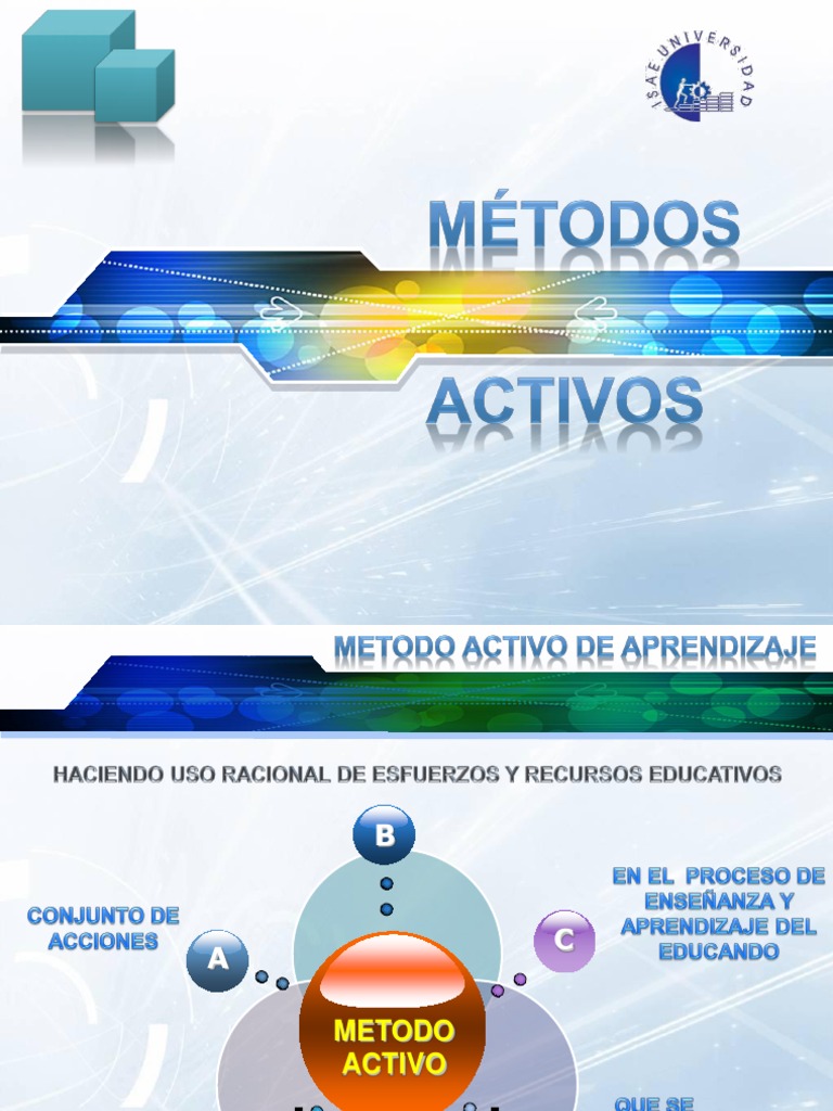 Métodos Activos para Aprendizaje Efectivo | PDF | Crecimiento personal ...