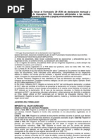 Formulario 3239: Modificación de Giro SII | PDF | Sociedad | Impuestos