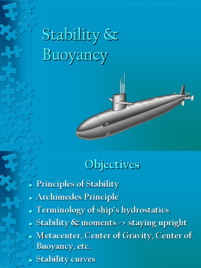 Buoyancy & Stability in Naval Architecture | Buoyancy | Continuum Mechanics