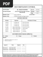 Document Control Form Template | PDF
