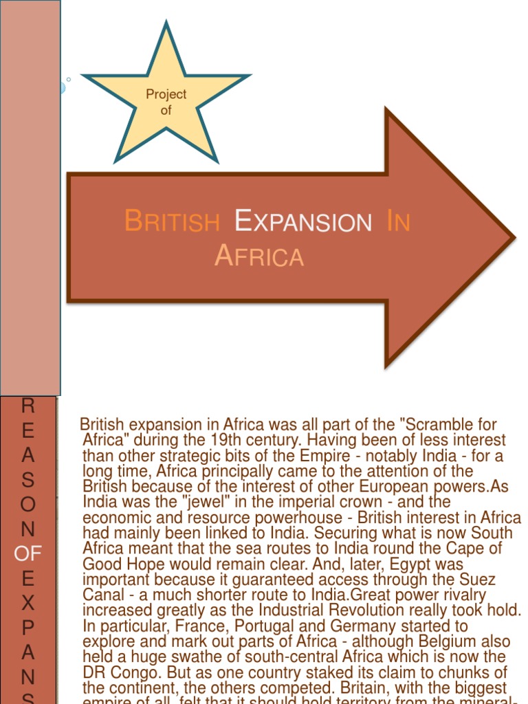 British Expansion in africa | Africa | British Empire