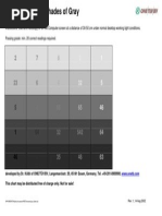 Skerik Grey Scale Test (Introduction) | PDF | Contrast (Vision) | Vision