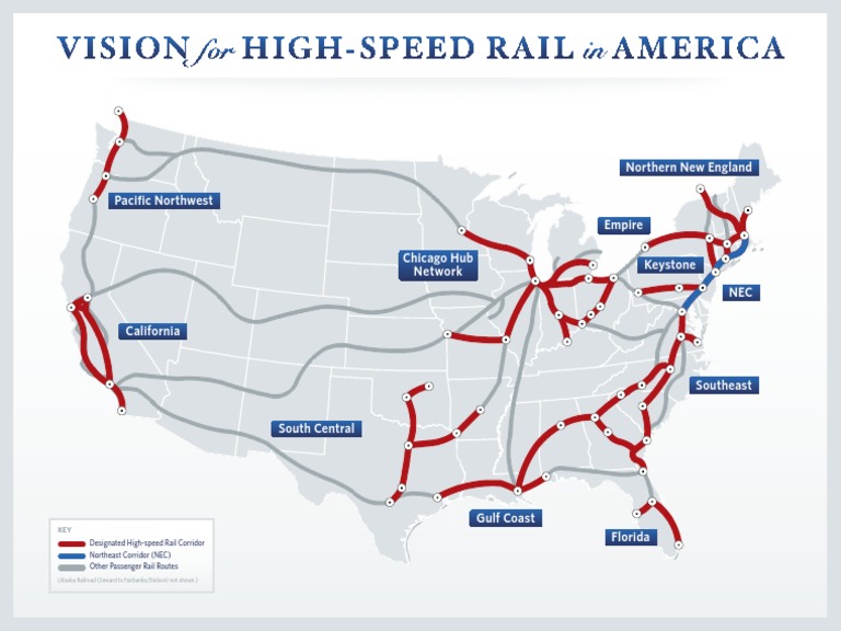 High-Speed Rail Map | PDF