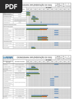 Cronograma De Implementação 5s