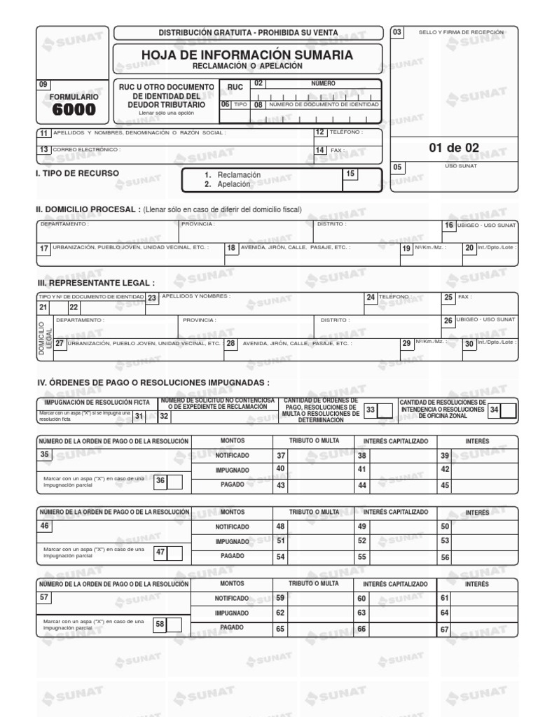 F 6000 | Descargar gratis PDF | Gobierno