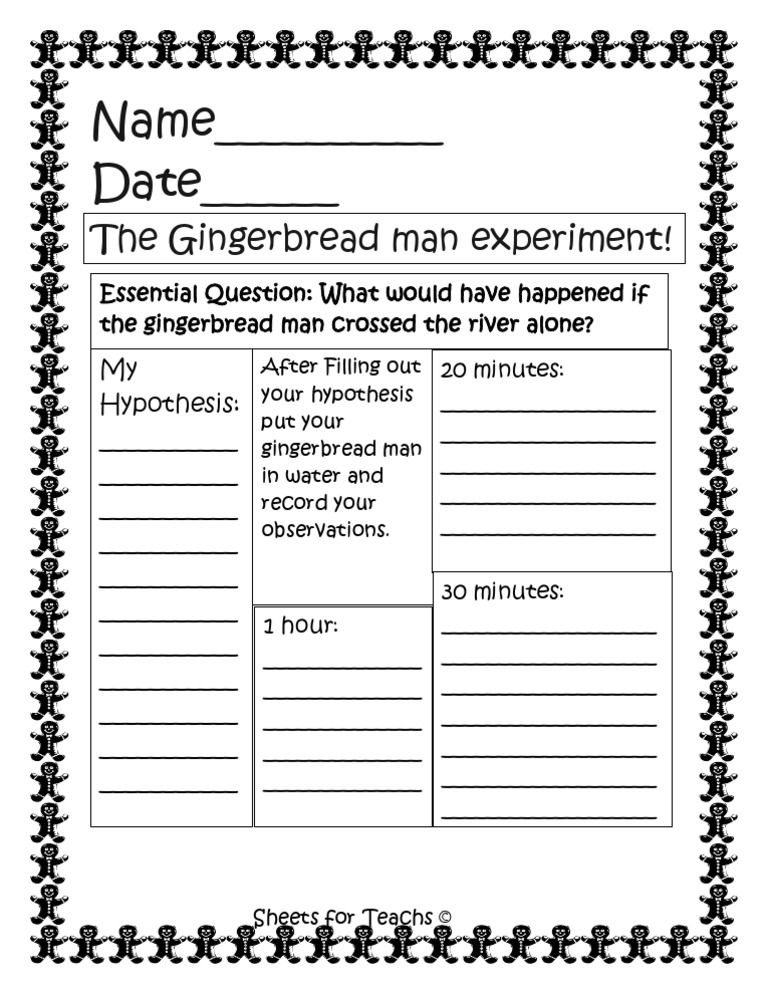 Gingerbeardman Experiment | PDF | Science & Mathematics | Young Adult