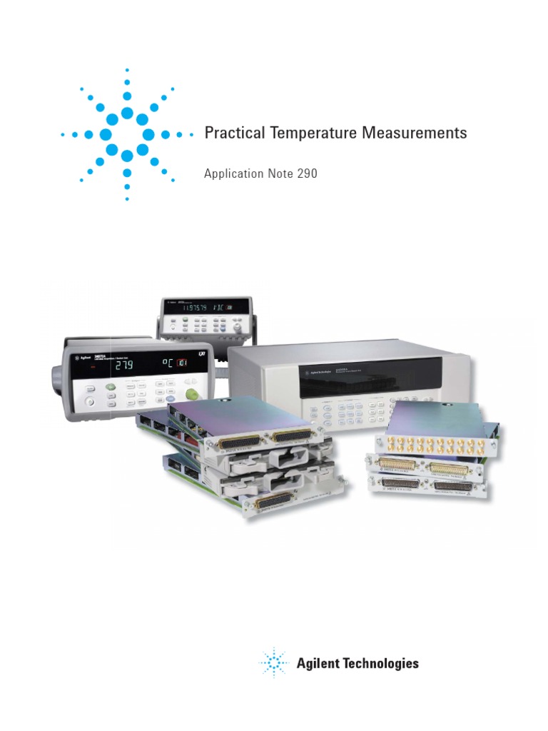 Agilent Temperature PDF | PDF | Thermocouple | Analog To Digital Converter