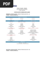 Tablas de Verbos de La Lengua Castellana | PDF | Verbo | Sintaxis