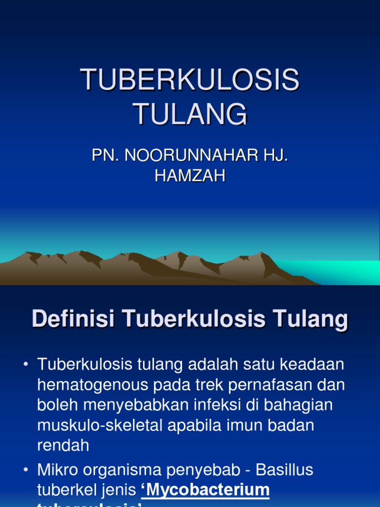 Tuberkulosis Tulang | PDF