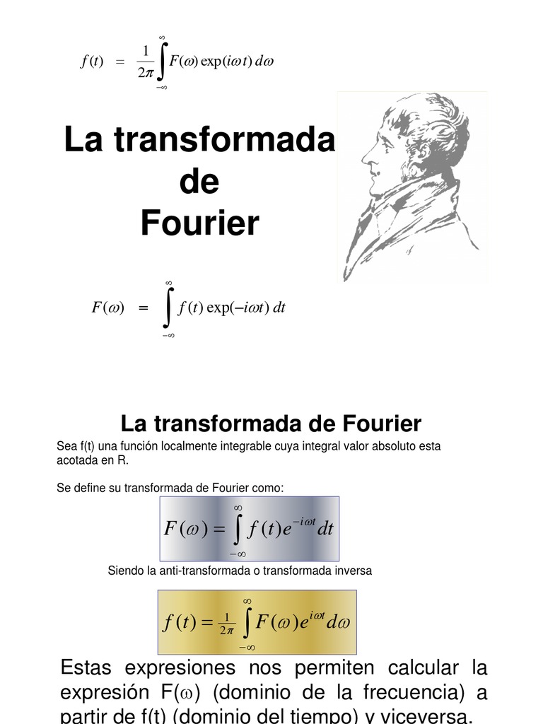 Transformada Fourier | PDF | Transformada de Fourier | Integral