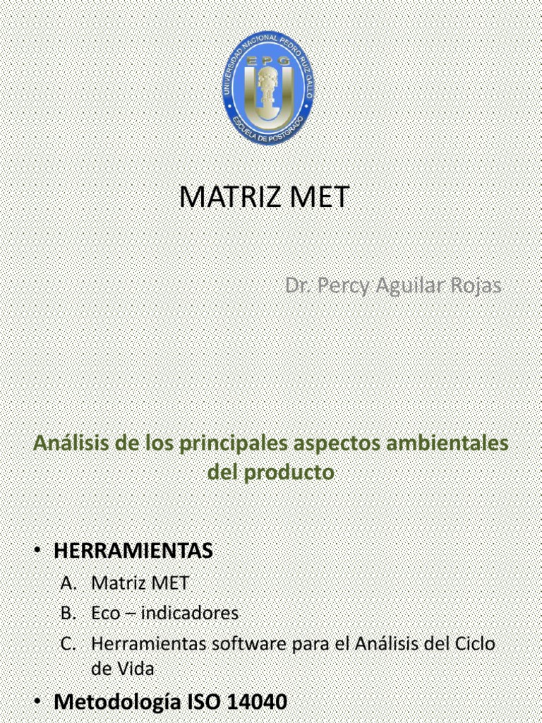 03 - Matriz Met | PDF