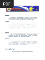 BIR History, Mission & Vision | PDF | Payments | Economies