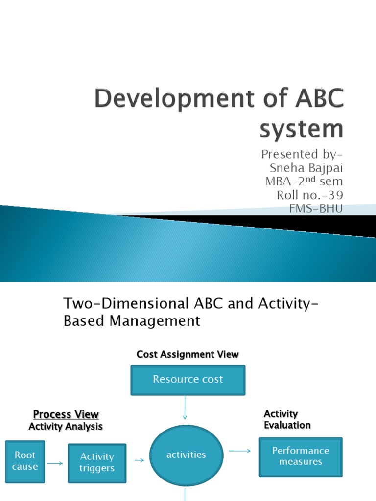 Activity-Based Costing Explained | PDF | Cost | Leadership