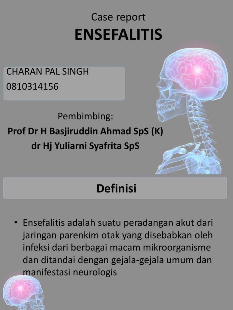 Ensefalitis Case | PDF