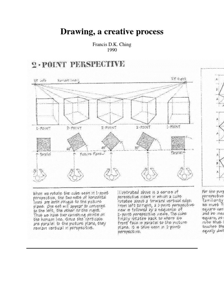 Drawing perpective.docx | Perspective (Graphical) | Optics