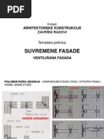 Obračun Fasaderskih Radova | PDF