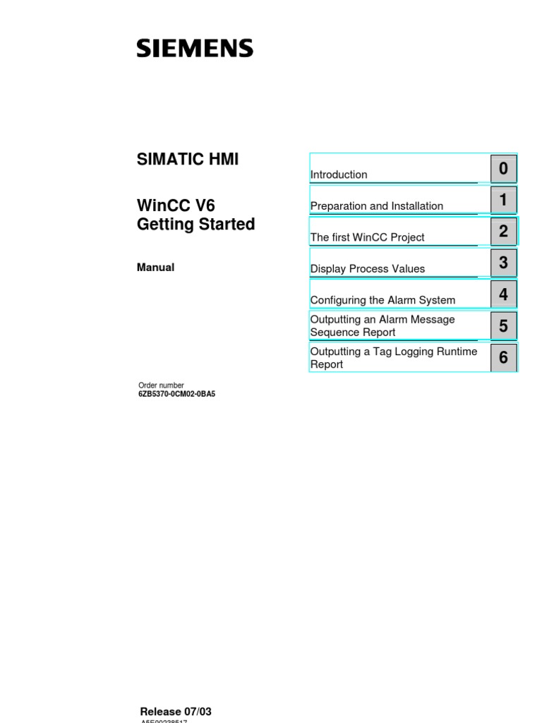 Simatic HMI WinCC Basics | PDF