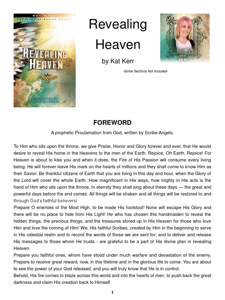 Revealing Heaven Kat Kerr | PDF | Religion & Spirituality