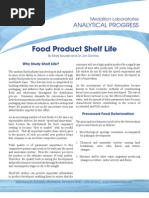 Shelf Life Study Procedure For Validation and New | PDF | Shelf Life ...