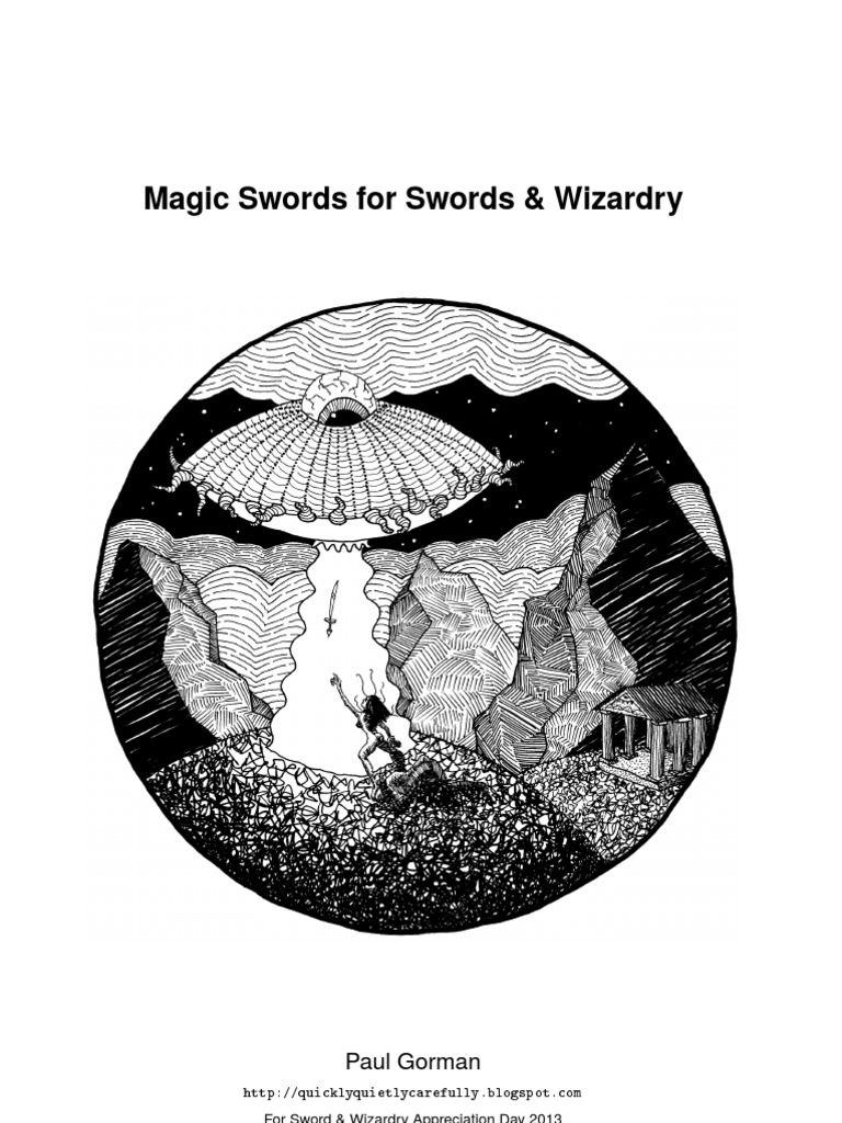 Magic Swords For Swords & Wizardry: Paul Gorman | PDF | Copyright | License