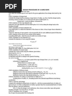 SWL Calculation for Wire Ropes | PDF | Rope | Nature