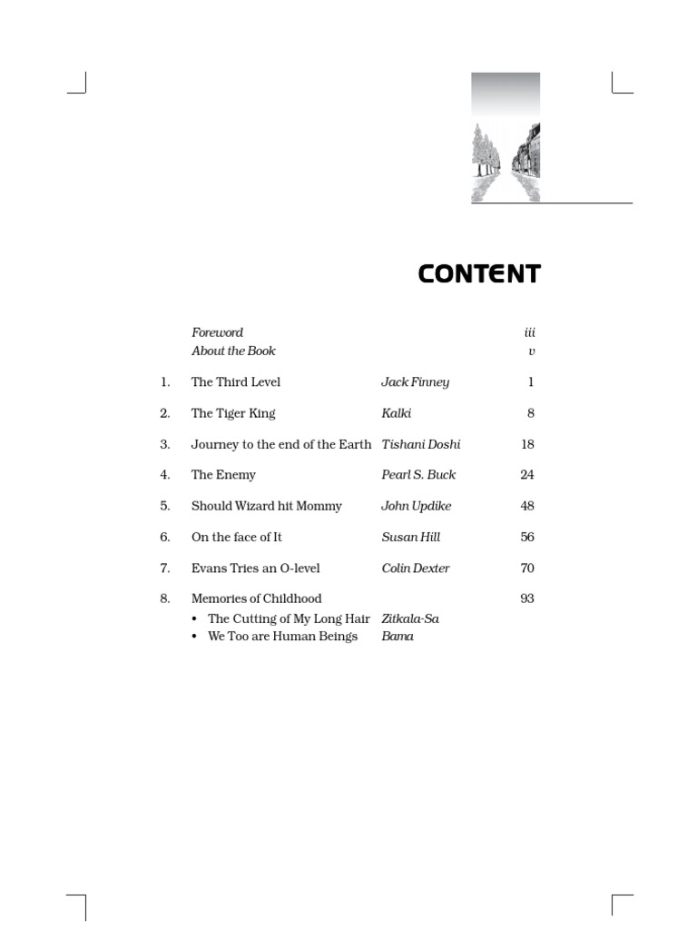 NCERT Book English Vistas - Class XII | PDF | Antarctica | Nature