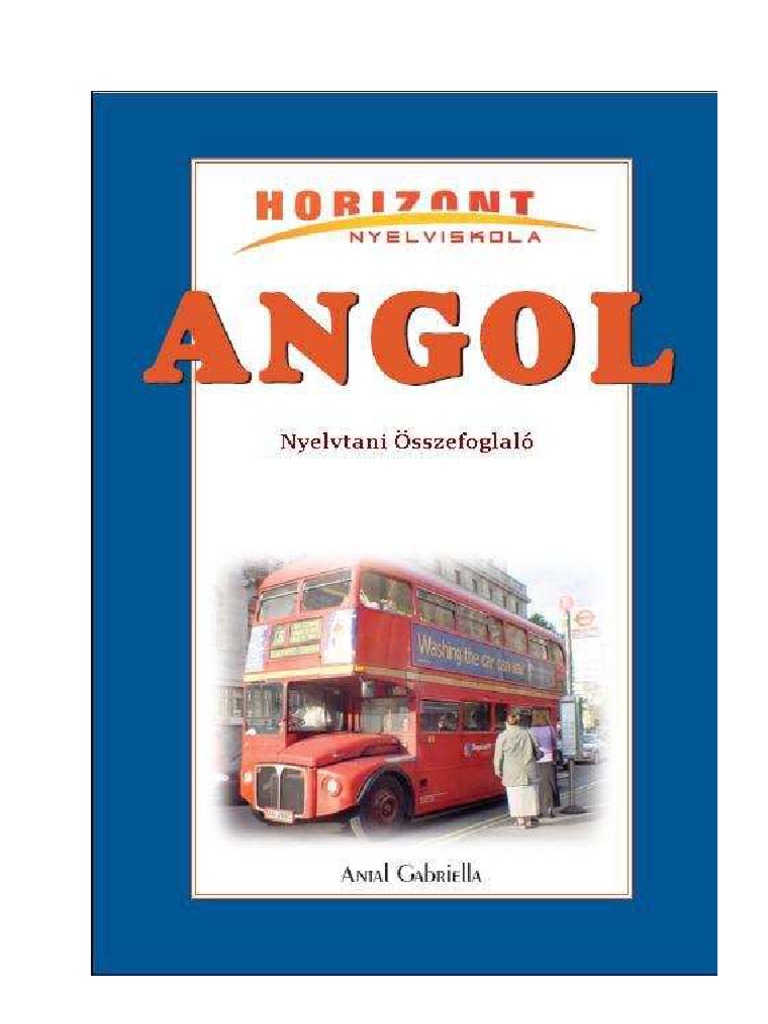 Angol Nyelvtan | PDF