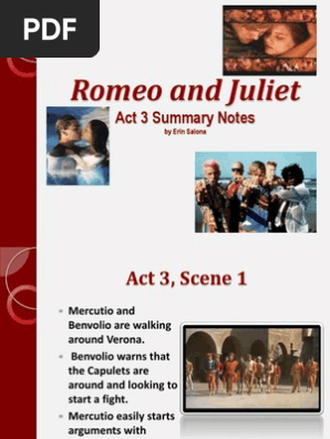 Ppt Romeo And Juliet Act 3 Summary Notes By Erin Salona Powerpoint
