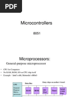 8051 Architecture | PDF | Microcontroller | Electrical Engineering