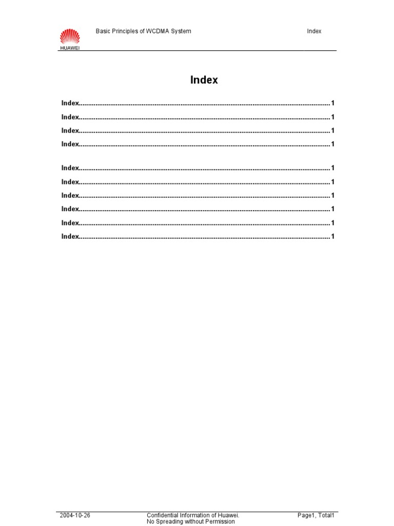 WCDMA System Basics Guide | PDF