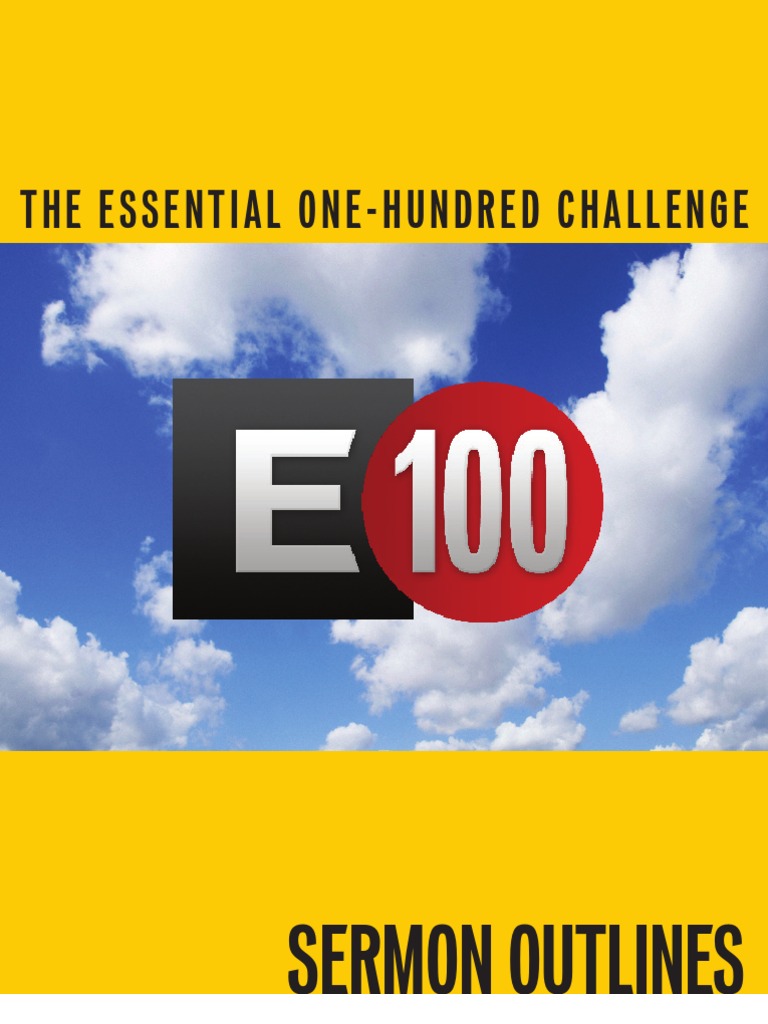 Essential 100 Sermon Outlines | PDF | Abraham | Moses