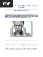 Diario de Dolores de Cabeza en Español | PDF