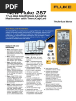 287 289 FLUKE Brochure | PDF | Electrical Engineering | Electronics