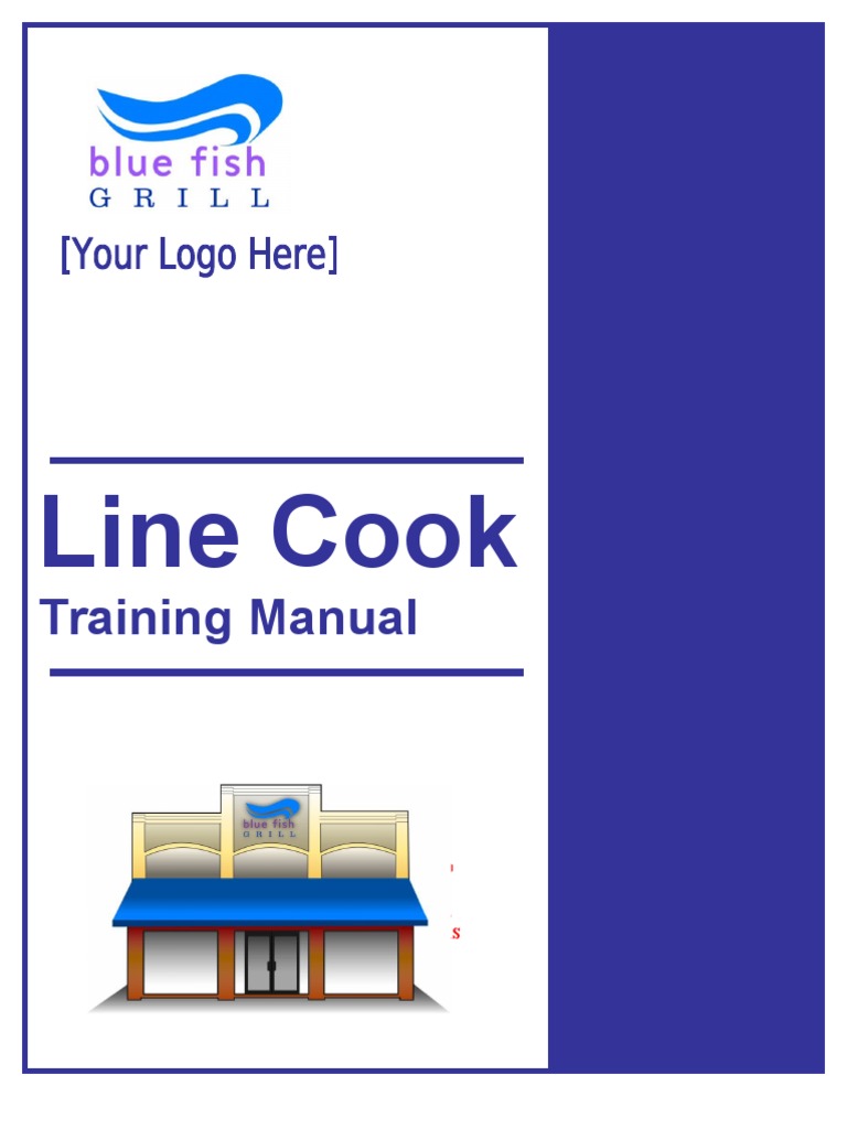 Line Cook Training Manual Template | PDF | Refrigerator | Kitchen