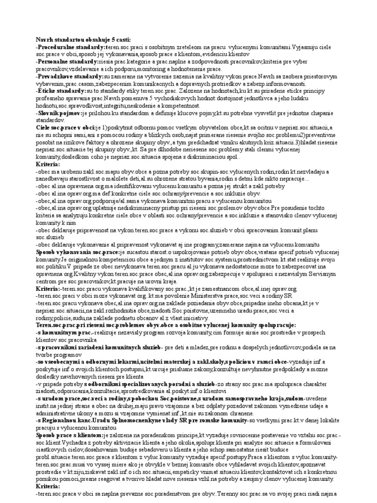 SP V Terene | PDF