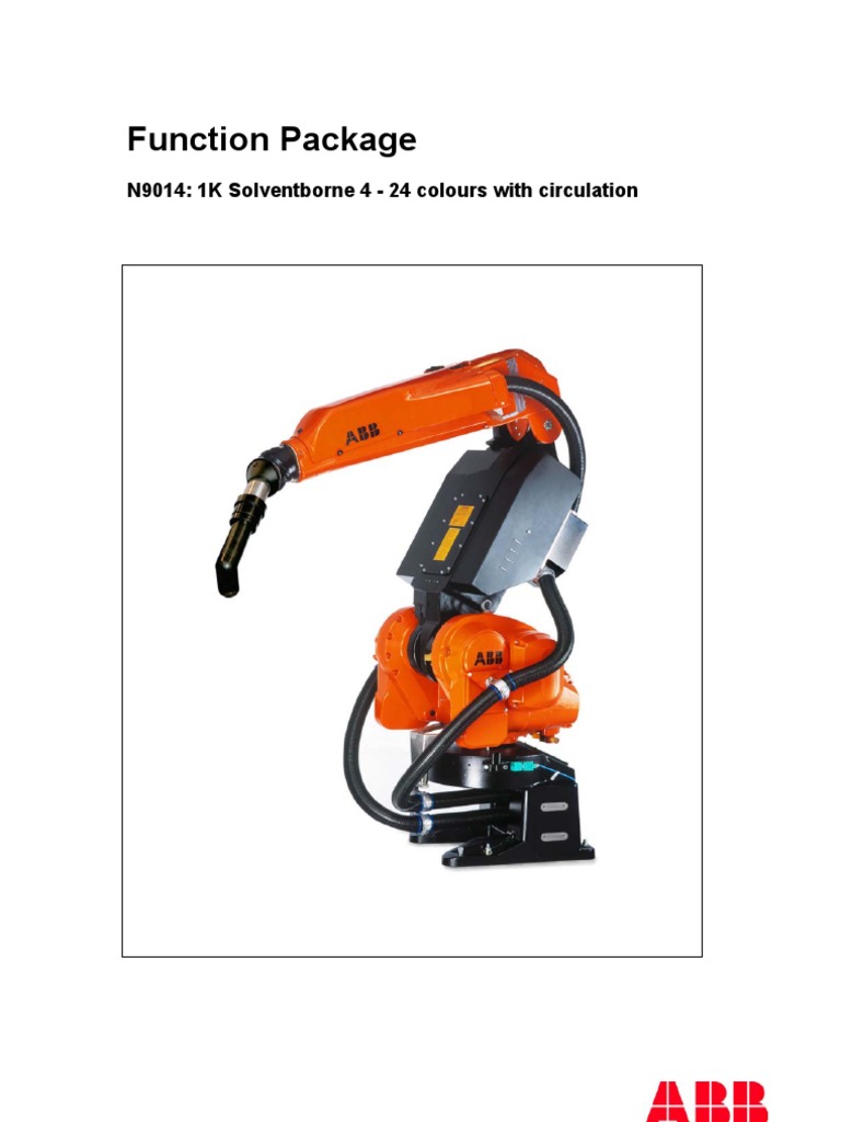 Irb5400 PDF | PDF | Automation | Paint