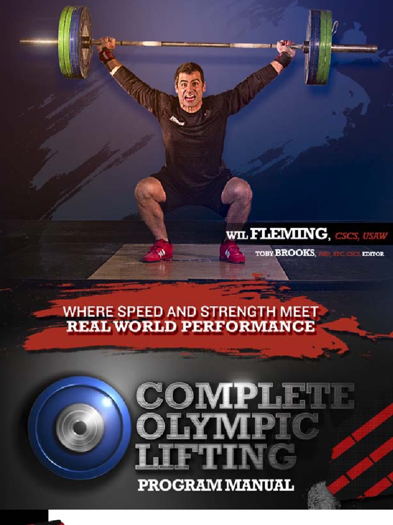 Will Fleming Olympic Lifting Book | PDF | Anatomical Terms Of Motion ...