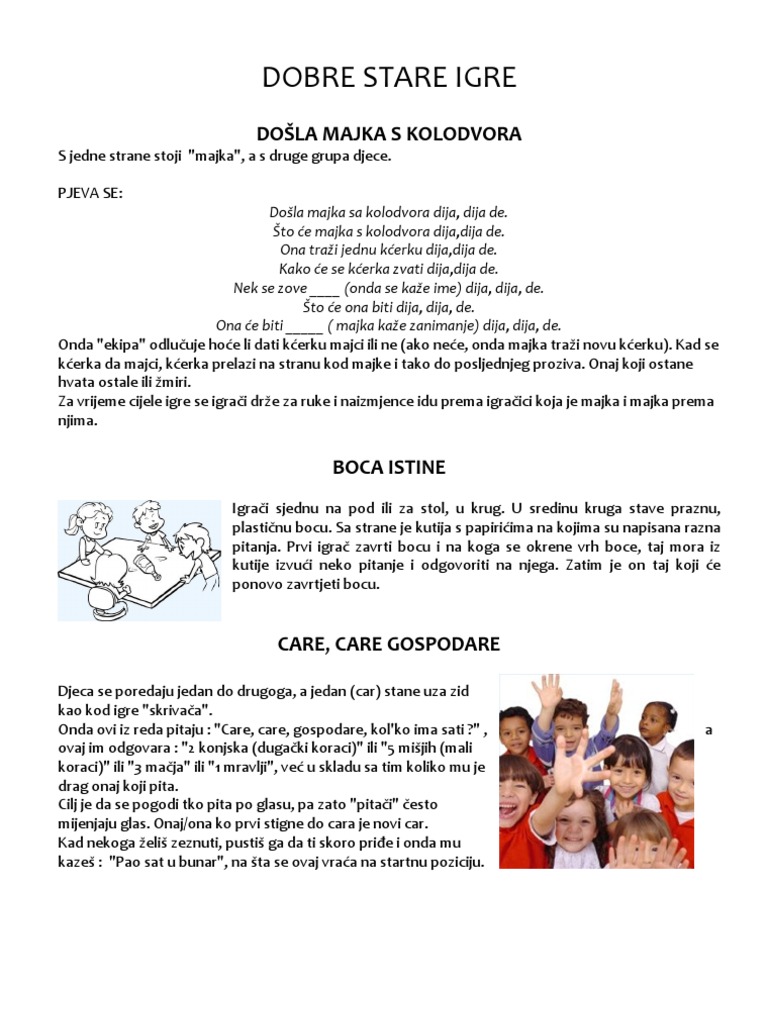 Dobre Stare Igre | PDF