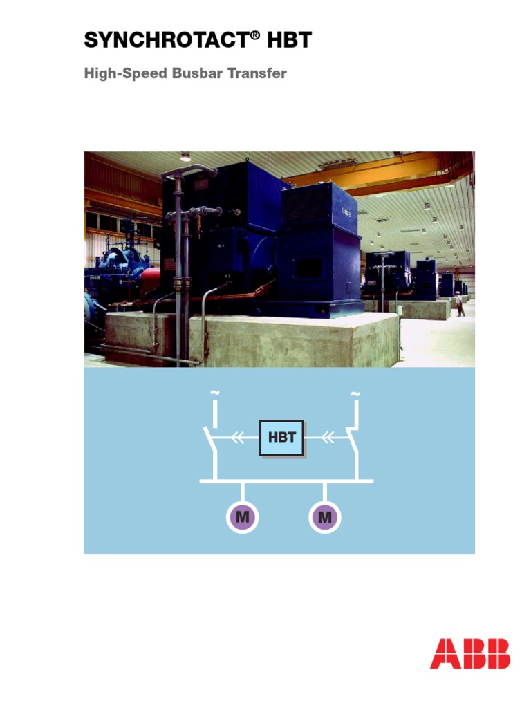 High-Speed Busbar Transfer | PDF | Electrical Substation | Electronic ...