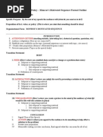 Monroe's Motivated Sequence Pattern | PDF | Motivation | Motivational